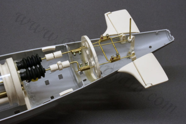 WTC RTR (50x400mm) with fitting/conversion set for Trumpeter Seawolf ...